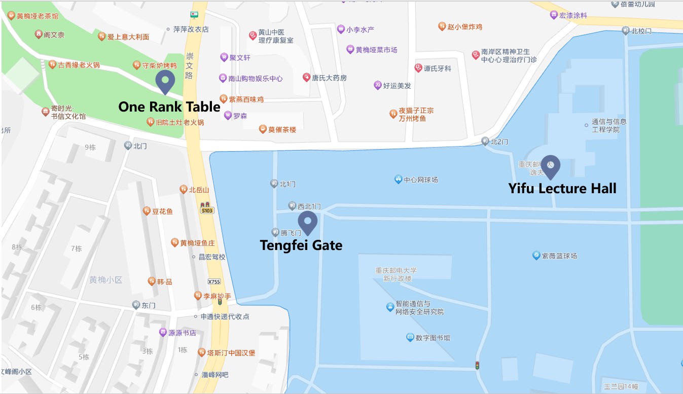 Venue – EAI Chinacom 2024 – 19th EAI International Conference on ...